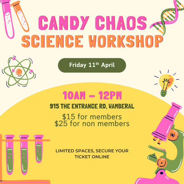 Candy Chaos Science Workshop – Homeschool Adventures Club