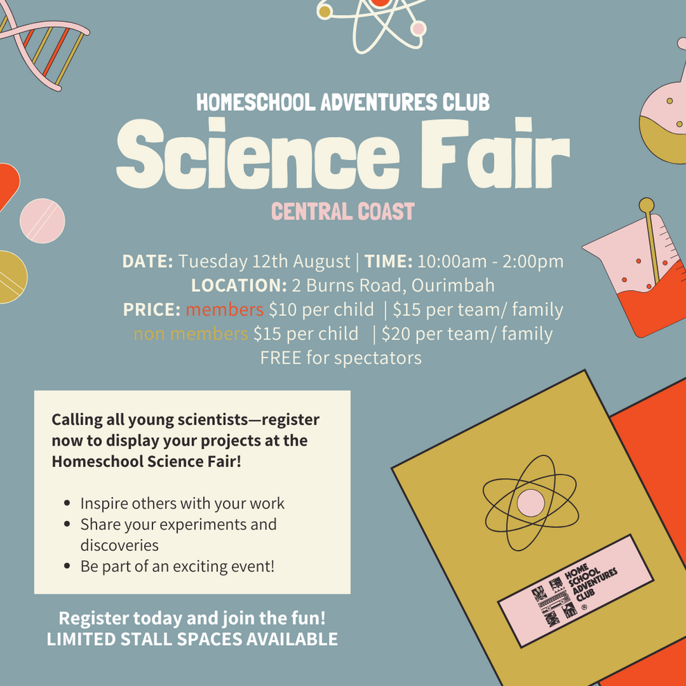 Homeschool Central Coast Science Fair – Homeschool Adventures Club